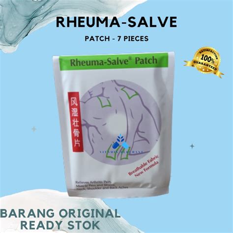 Jual Rheuma Salve Patch Isi 7 Patch Sg Shopee Indonesia
