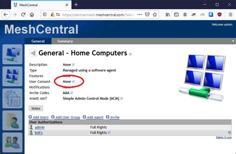 waiting for user grant access · issue 1355 · ylianst meshcentral · github