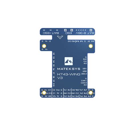 Полетный контроллер Mateksys H743 Wing V3 купить в интернет магазине Idrone