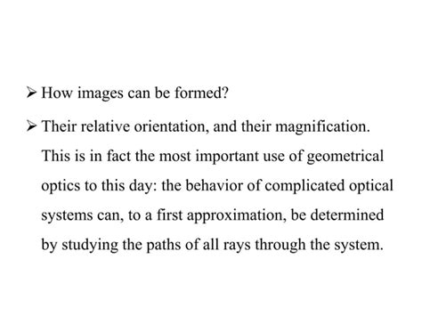 Optics Basics Concepts Pptx 3 D Graphics Computer Software And