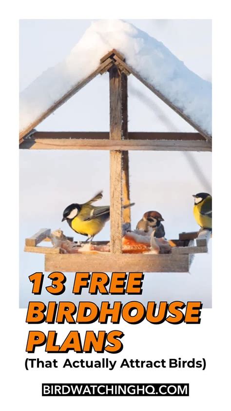 13 Free Birdhouse Plans Easy Pdf Video Instructions Artofit