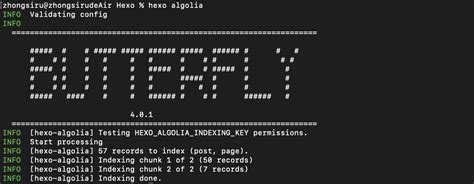 Hexo集成algolia实现搜索功能hexo Algolia Csdn博客
