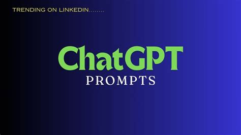 The Rise Of Chatgpt Prompts On Linkedin Bhanu Gupta Posted On The