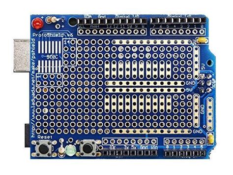 Adafruit Proto Shield For Arduino Kit Stackable Version R3 Computers And Accessories