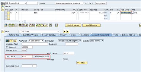 SAP Purchase Order Process