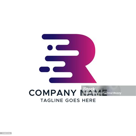 초기 R 문자 벡터 스톡 일러스트 디자인 템플릿입니다 알파벳 R에 대한 스톡 벡터 아트 및 기타 이미지 알파벳 R 로고