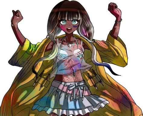 Angie Sprite Edit Danganronpa Angie Yonaga Spike Chunsoft Danganronpa Memes Trigger Happy