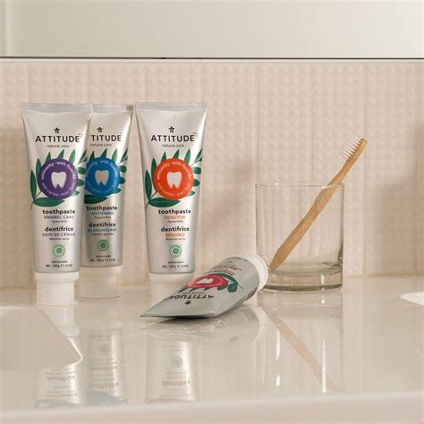 Attitude Fluoride Toothpaste Prevents Tooth Decay And Cavities