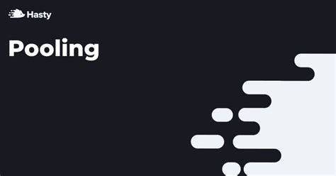 Pooling Hastyai Documentation