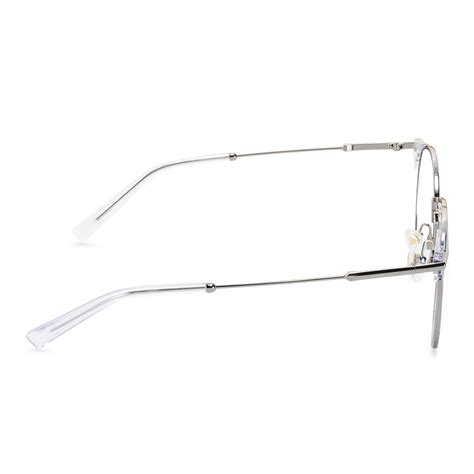 Summit Round Glasses Silver Diff Eyewear