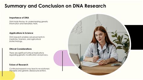 Summary And Conclusion On Dna Research Dna Acgt Ppt Powerpoint Acp Ppt