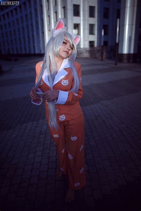 Kalinka Fox Tsubasa Hanekawa Set Cosplay Leaked Celeb Jihad