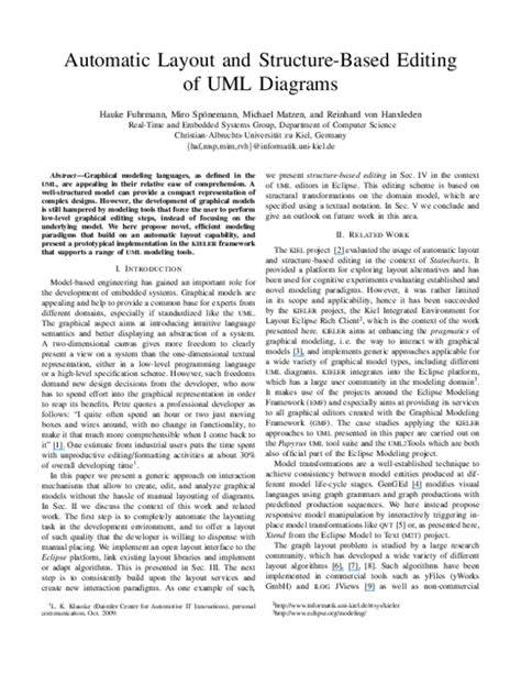 pdf automatic layout and structure based editing of uml diagrams