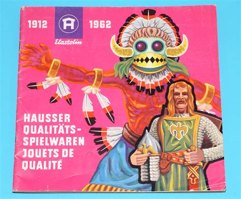 Elastolin 1967 New Lines Catalog Neuheiten Novelties Hausser Catalogue
