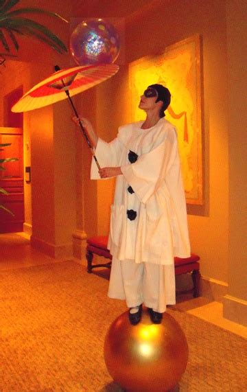 Rolling Globe Pierrot Clowncore Aesthetic Circus Clown Circus