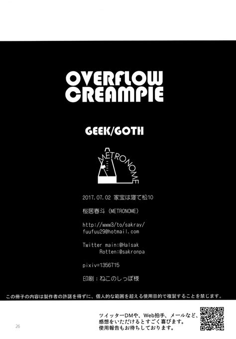 Metronome Sakurai Haruto Overflow Creampie Osomatsu San Dj Eng