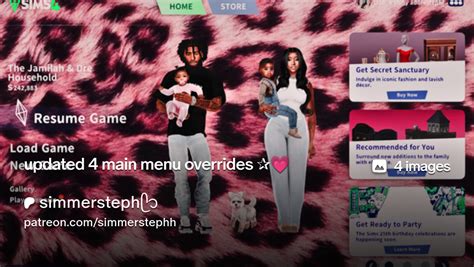 Sims 4 Main Menu Override 2025