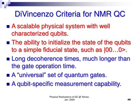 Ppt Liquid State Nmr Quantum Computing Powerpoint Presentation Free Download Id 5601434