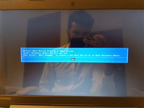 ideapad 310 boot failed comunidade lenovo
