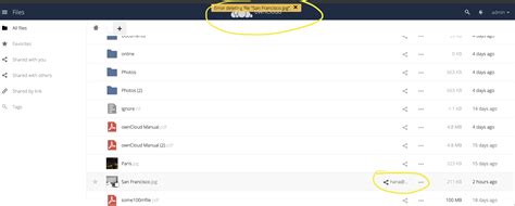 Error Deleting When Unsharing A File · Issue 7190 · Owncloudclient