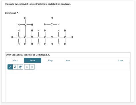 Solved Draw The Expanded Or Complete Structural Formula