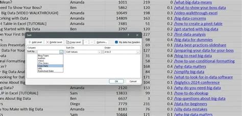 How To Sort In Excel And Keep Your Data Organized
