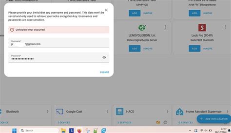 Switchbot Lock Pro Bluetooth Integration Issues Hardware Home Assistant Community