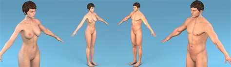 Character Male Female FlippedNormals