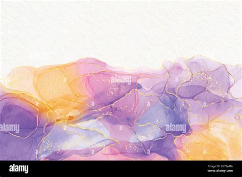 Watercolor Alcohol Ink Background Vector Design Illustration Stock Vector Image And Art Alamy