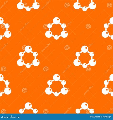 Chemical And Physical Molecules Pattern Seamless Stock Vector Illustration Of Network
