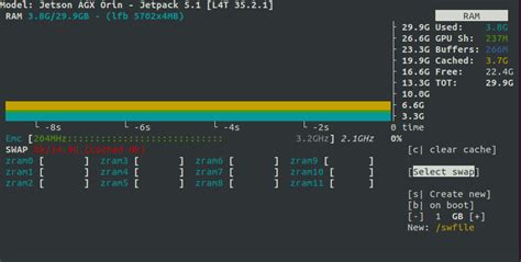 Jetson Stats Memory Tap Jetson Agx Orin Nvidia Developer Forums