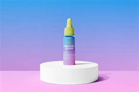 Premium Psd Allergy Treatment Product Placement Mockup
