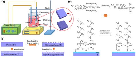 A Schematic Of The Preparation Processes Of The Four Ti Groups In