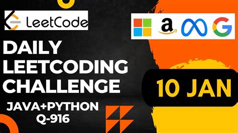 Daily Leetcode Challenge Jan 10 Javapython Word Subsets Youtube
