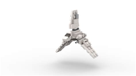 Lego Moc Micro Lambda Class T 4a Imperial Shuttle Tydirium By Jellco Rebrickable Build