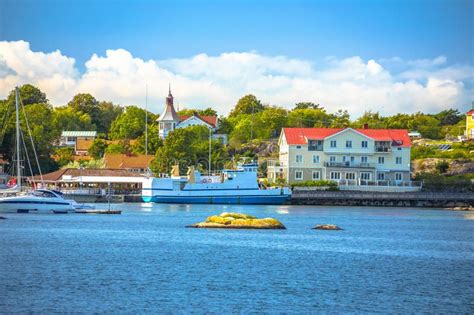 Bratten Village On Styrso Island In Gothenburg Archipelago Scenic