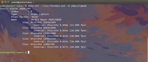 在nvidia jetson nano上使用树莓派相机模块 raspberry camera v2