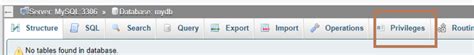 Working With Phpmyadmin Creating Users And Assigning Privileges Programmingempire