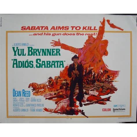 Adios Sabata Half Sheet Movie Poster Illustraction Gallery