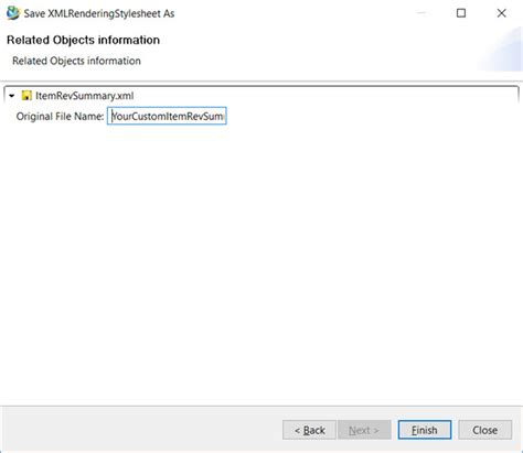xml rendering style sheet