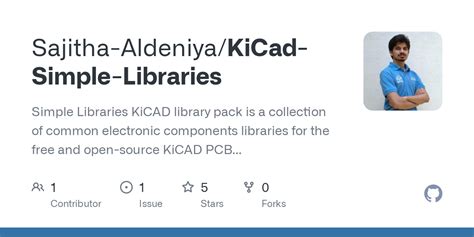 GitHub Sajitha Aldeniya KiCad Simple Libraries Simple Libraries KiCAD Library Pack Is A