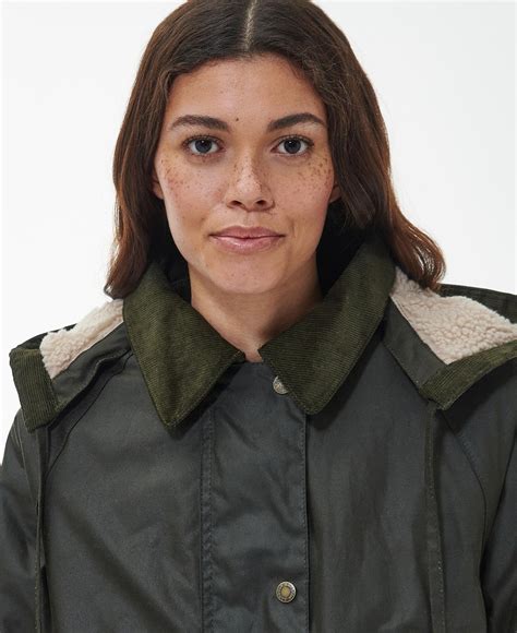Barbour Beet Wax Jacket In Olive