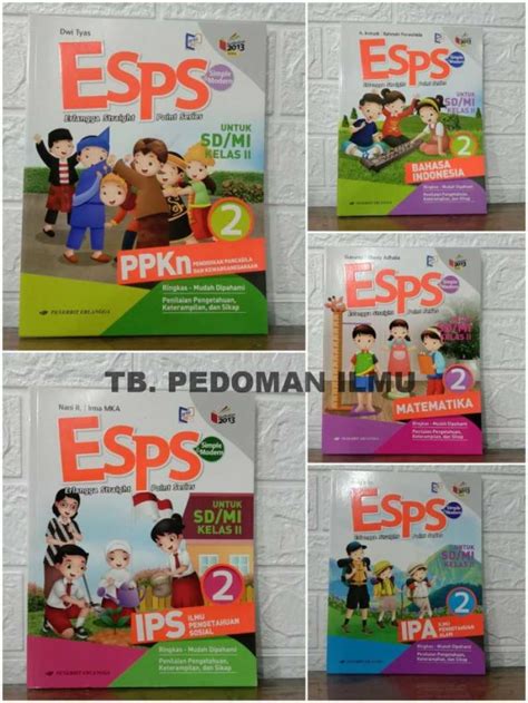 Jual Esps Kelas 2 Sd Ipa Ips Matematika Bahasa Indonesia Ppkn Erl Ips Di Seller Winter