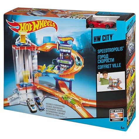 Set De Joaca Hot Wheels Speedtropolis Garage Playset Emagro