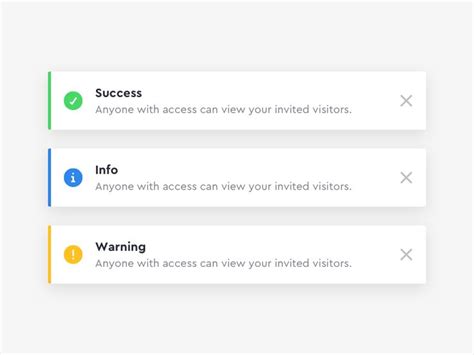 Toast Messages Ui Design Principles Alert Designs Ui Design