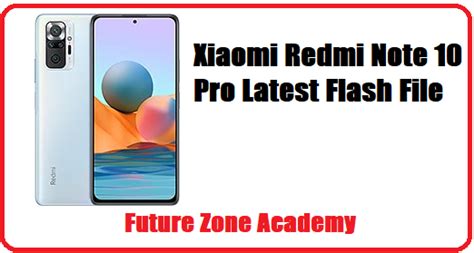 Xiaomi Redmi Note Pro Latest Flash File Future Zone Academy