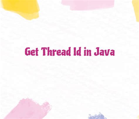 Java Thread Example Java2blog