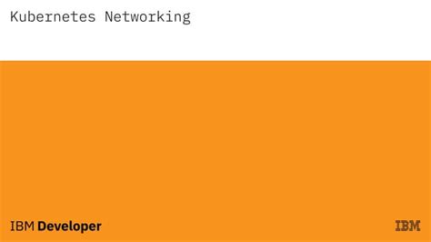 Kubernetesnetworkingandimplementation Lecturepdf