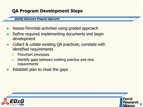 PPT Approach To Implementing The QA Program Local Effort Global Expectations PowerPoint