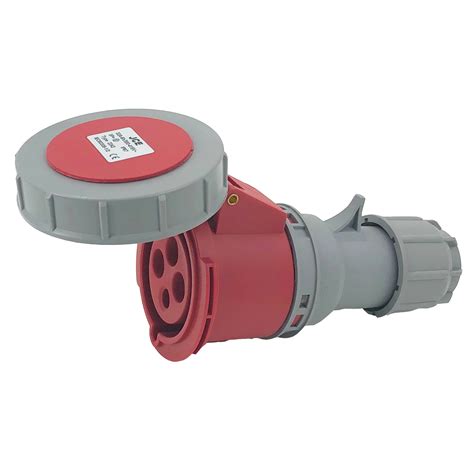 Jce 32a 4 Pin Red Trailing Socket 415v Ip67